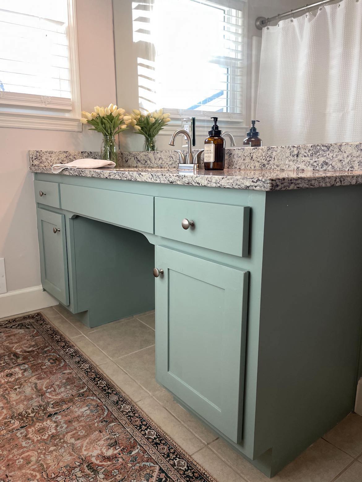 DIY Bathroom Vanity Makeover: Instant Bathroom Refresh - House On Austin