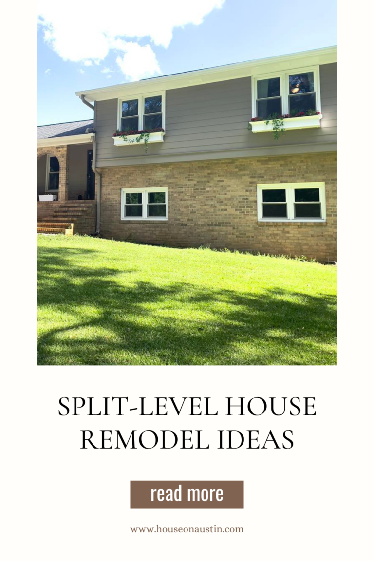 Split-Level House Remodel Ideas- Befores & Afters - House On Austin