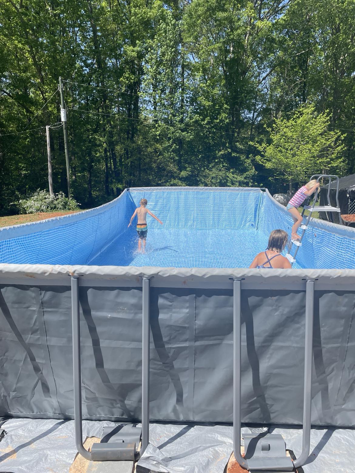 How To Install An Above Ground Pool: DIY - House On Austin