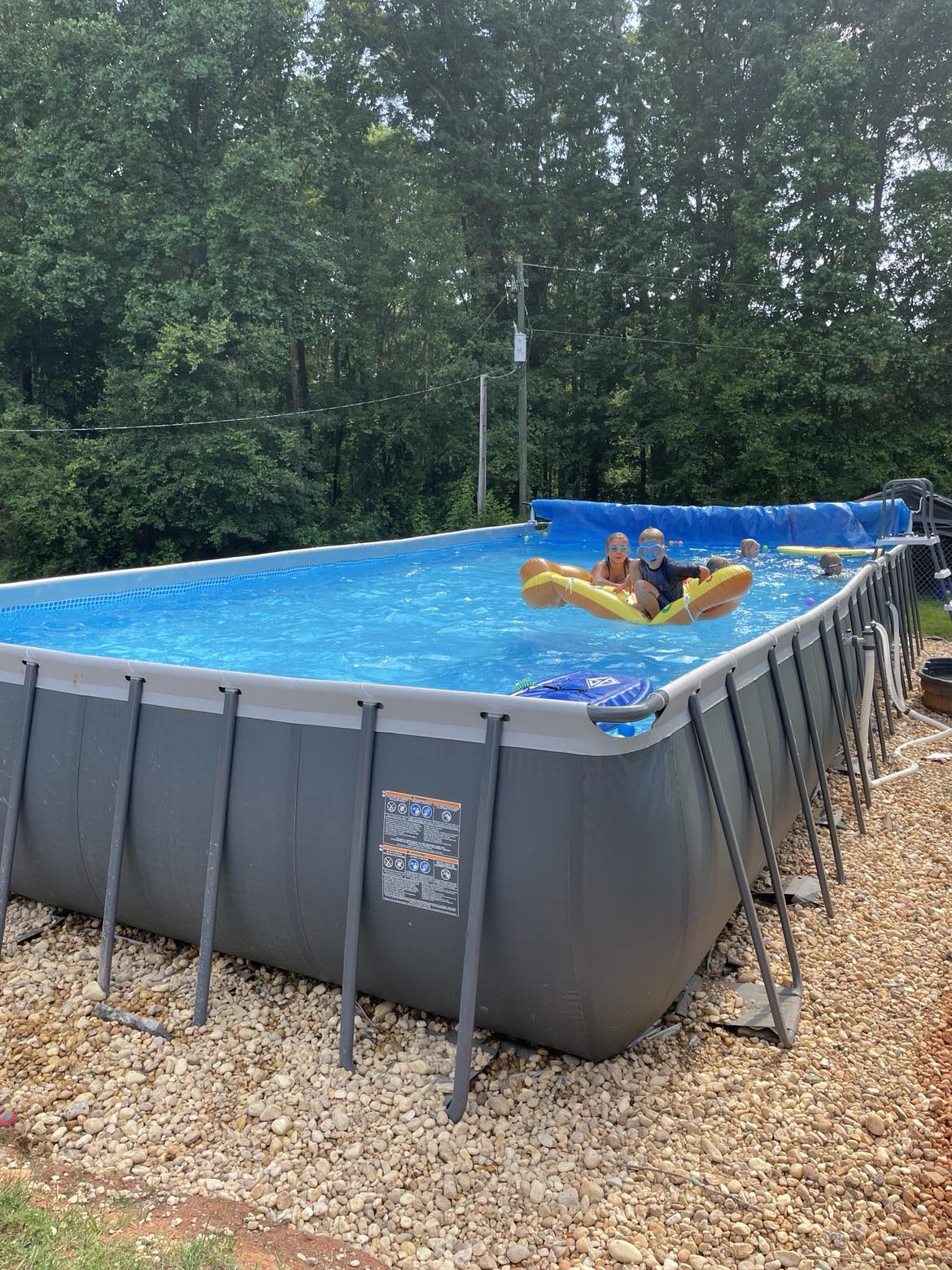 Best Backyard Above Ground Pool Ideas On A Budget - House On Austin
