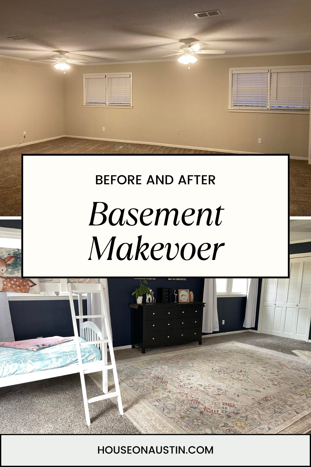 DIY Basement Makeover: A Fun & Affordable Kids Space