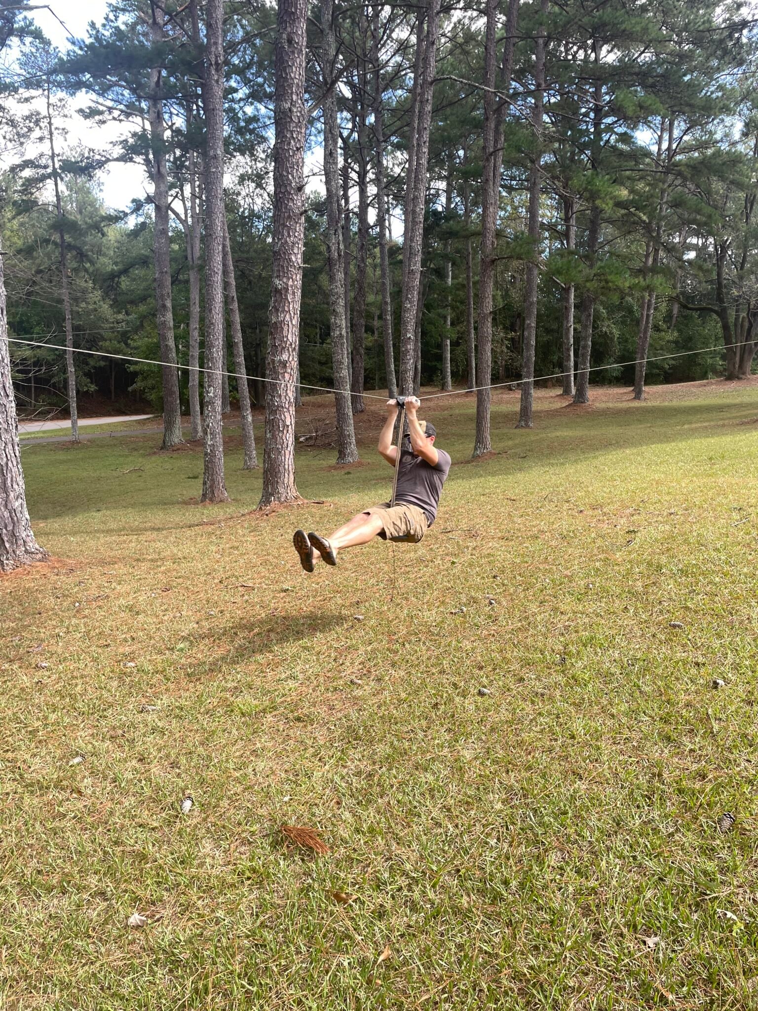 How To Make A Zipline At Home (With DIY Platform) - House On Austin