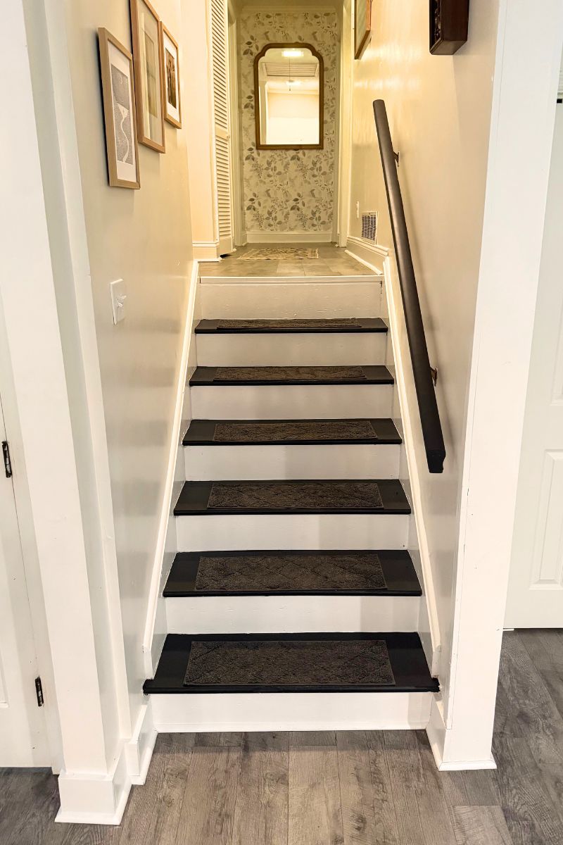 Simple DIY Staircase Makeover - House On Austin