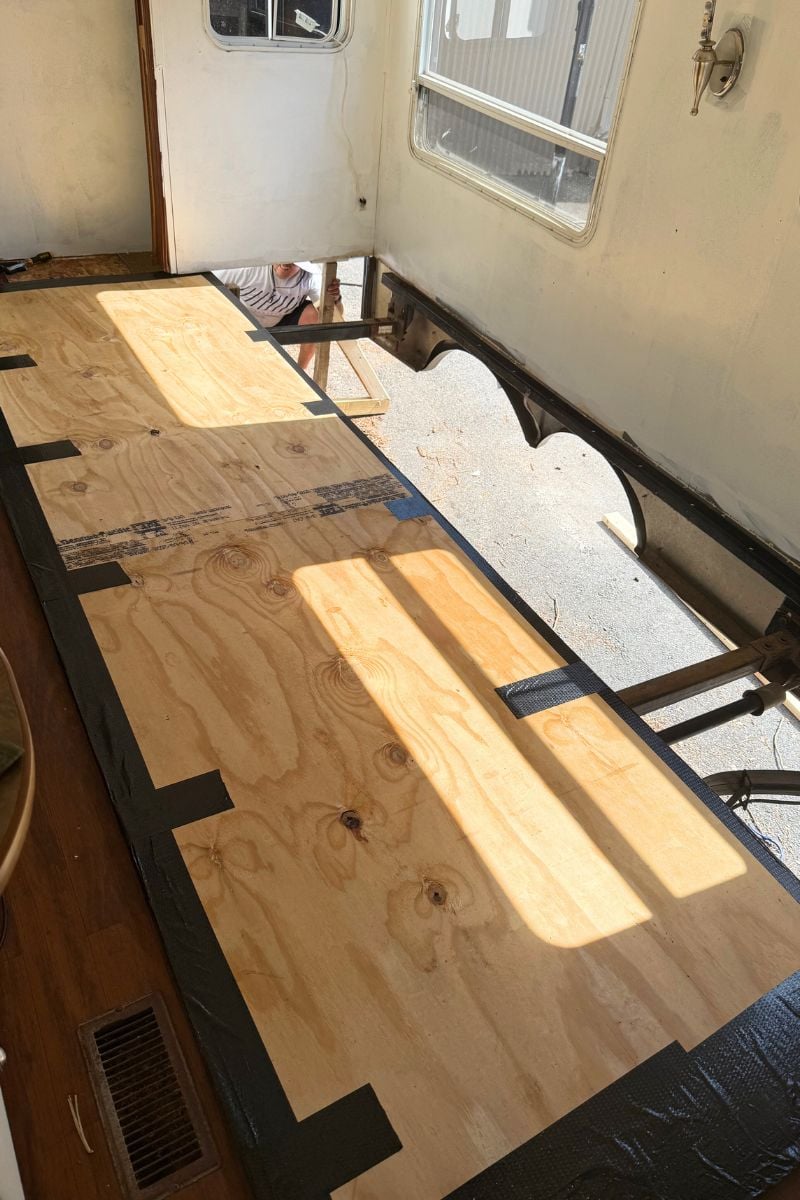 Camper Remodel: Slide Out Floor Replacement - House On Austin