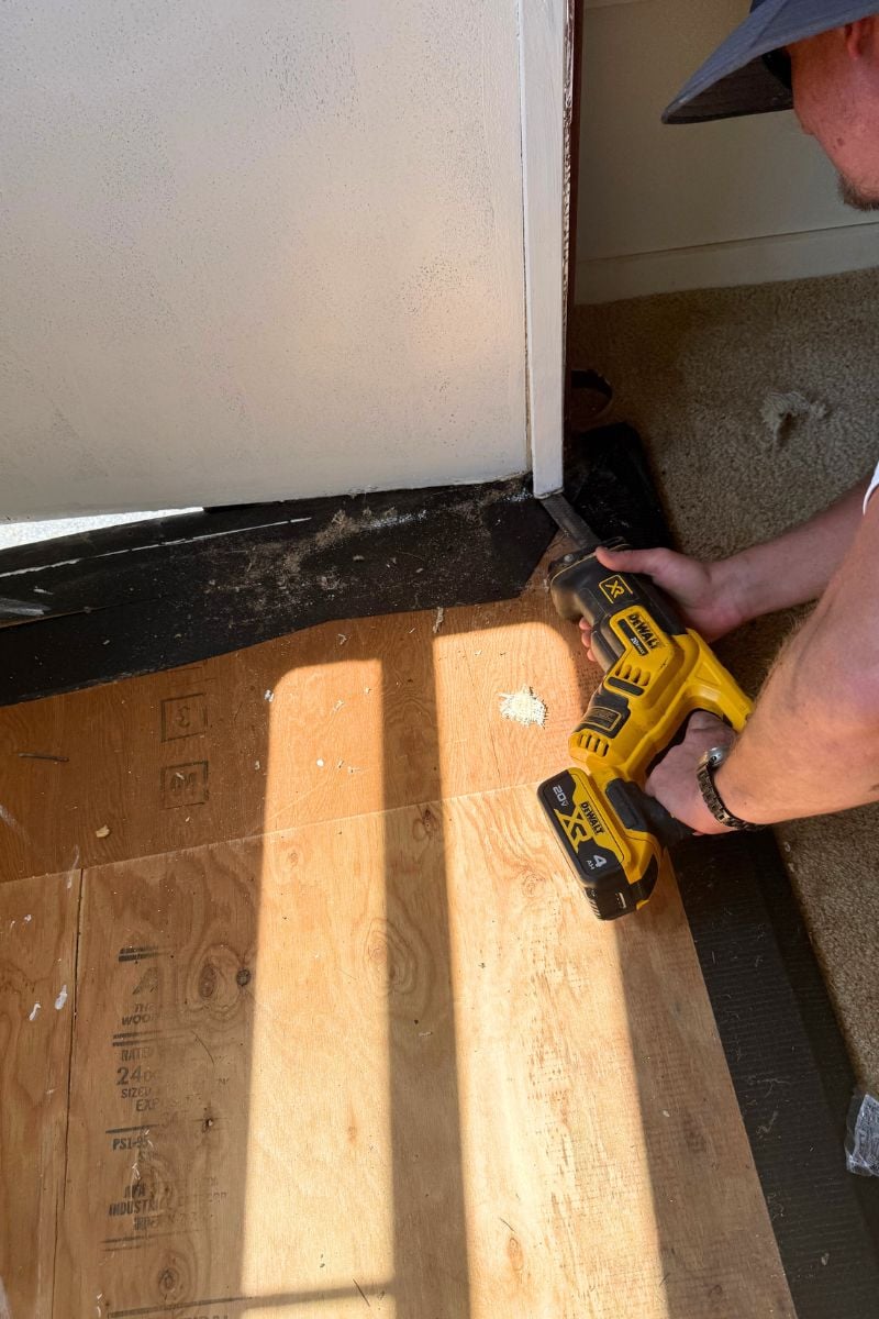 Camper Remodel: Slide Out Floor Replacement - House On Austin